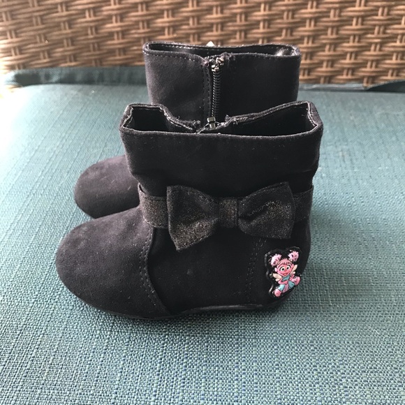 Sesame Street | Shoes | Sesame Street Black Abby Boots Size 3 | Poshmark